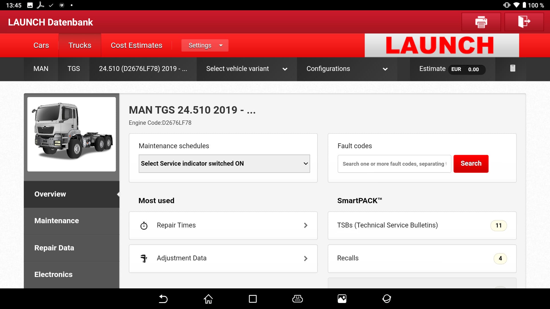 X-431 EURO LINK HD - LAUNCH Europe