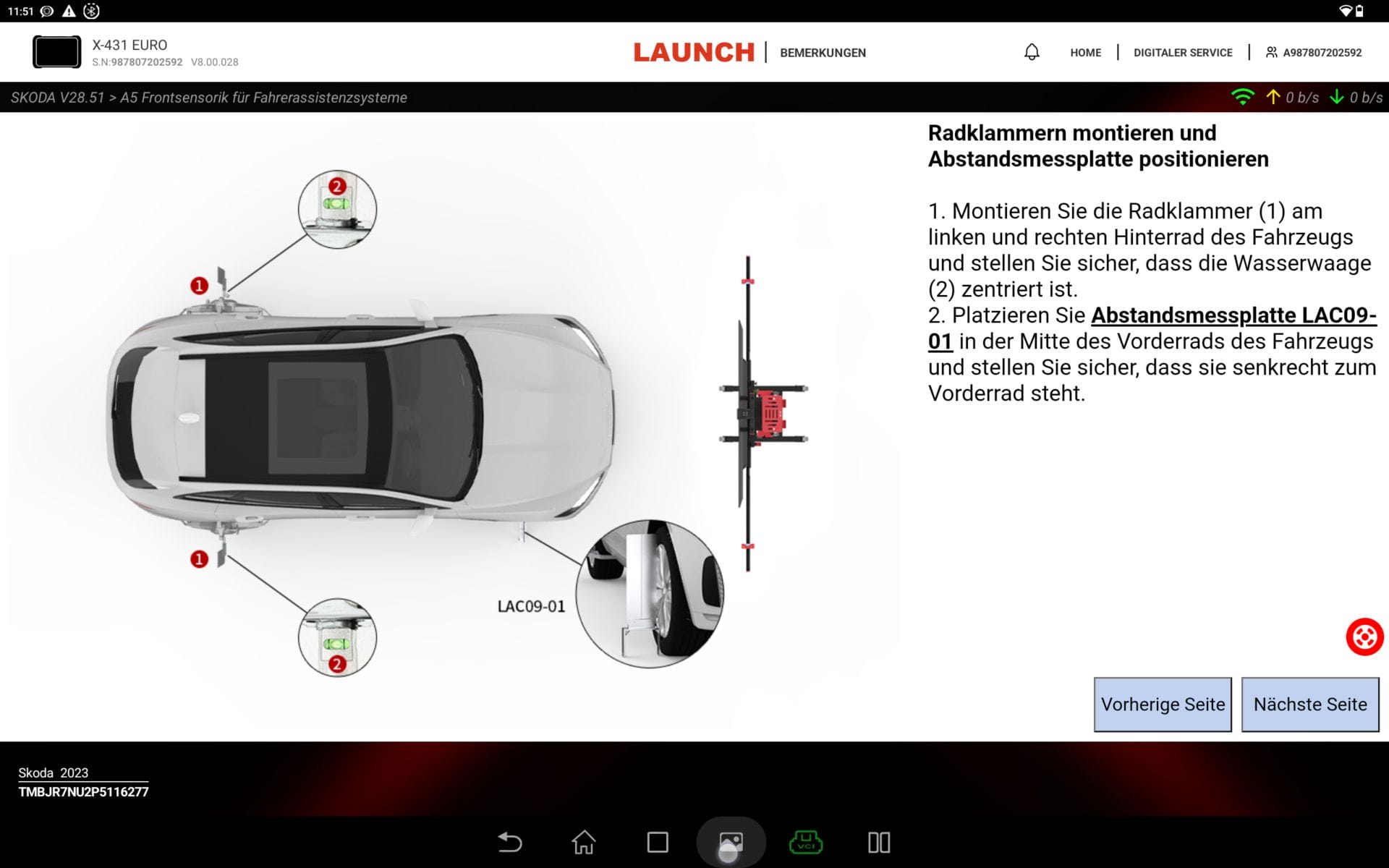 X-431 ADAS PRO+ V2 – Professionelles ADAS-Kalibriersystem